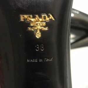 Prada | Shoes | Authentic Prada Heels Slightly Used | Poshmark